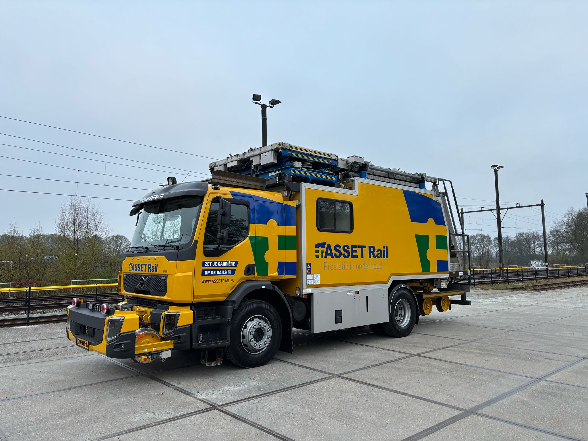 Railwegvoertuig van Asset Rail krijgt nieuw leven - BSE Ymond BV